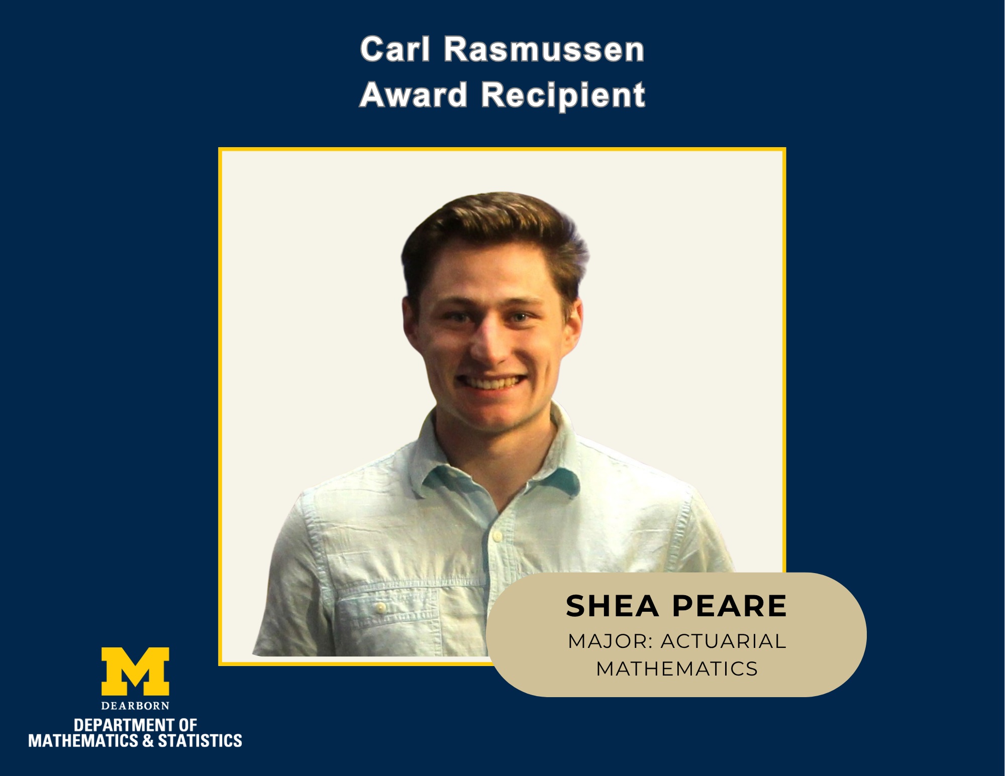 Mathematics and Statistics | University of Michigan-Dearborn