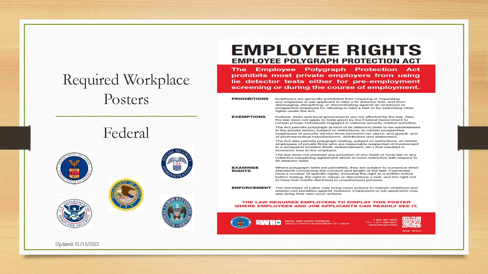 Required Workplace Posters | University of Michigan-Dearborn