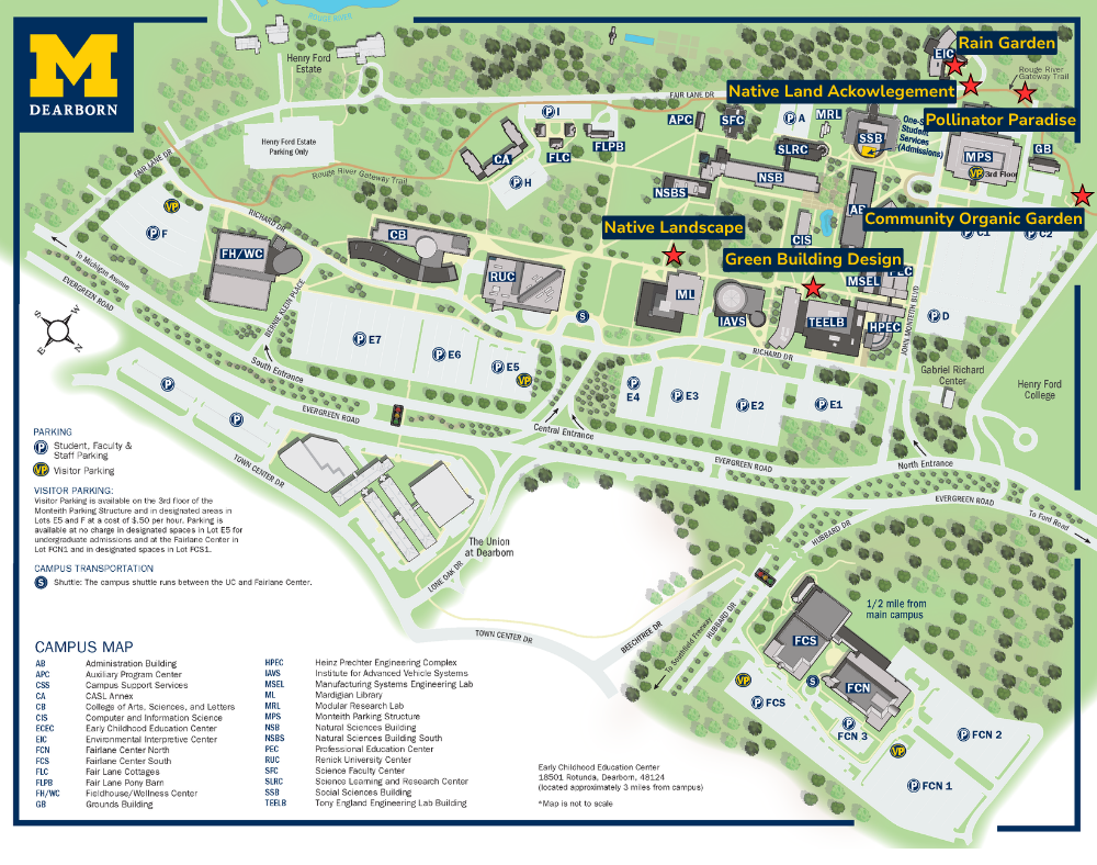 Sustainability | University of Michigan-Dearborn